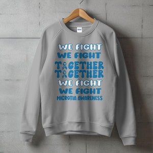 We Fight Together Microtia Awareness Svg Png - Etsy