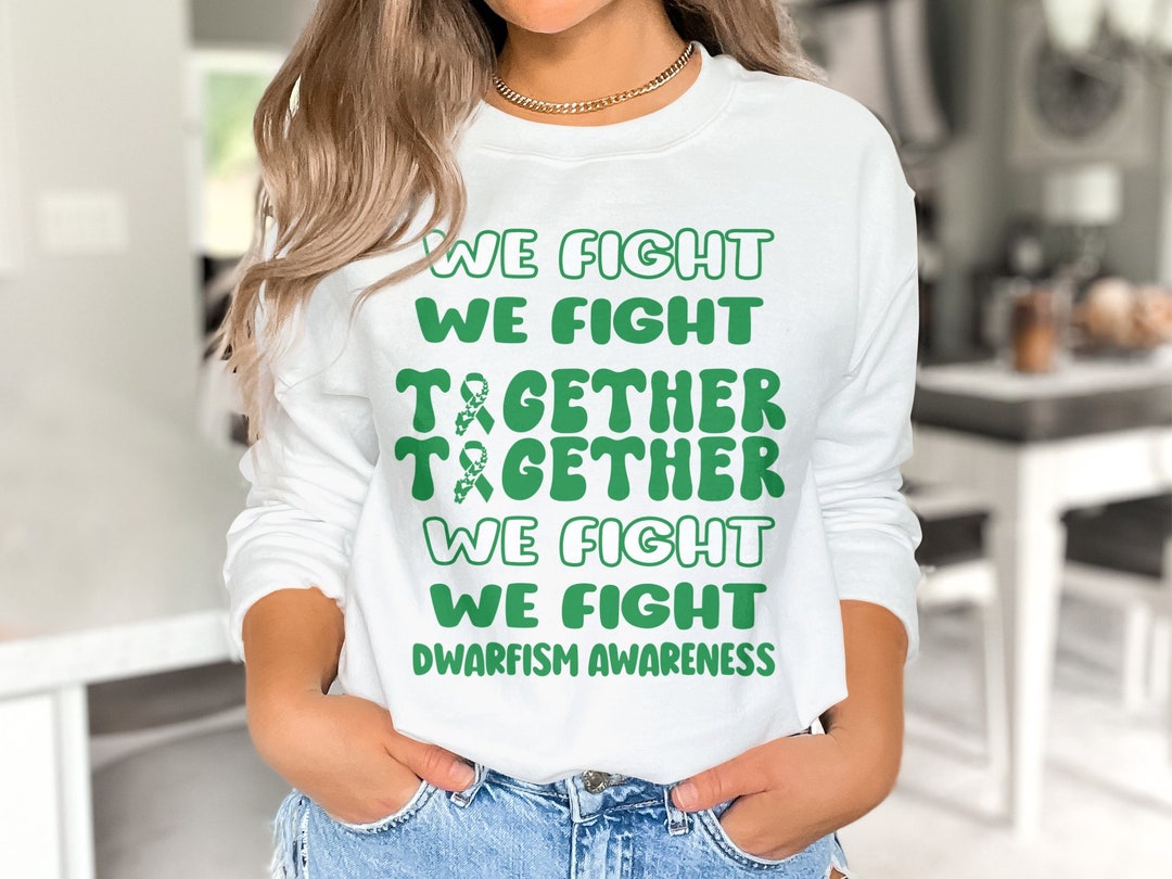 We Fight Together Dwarfism Awareness Svg Png - Etsy