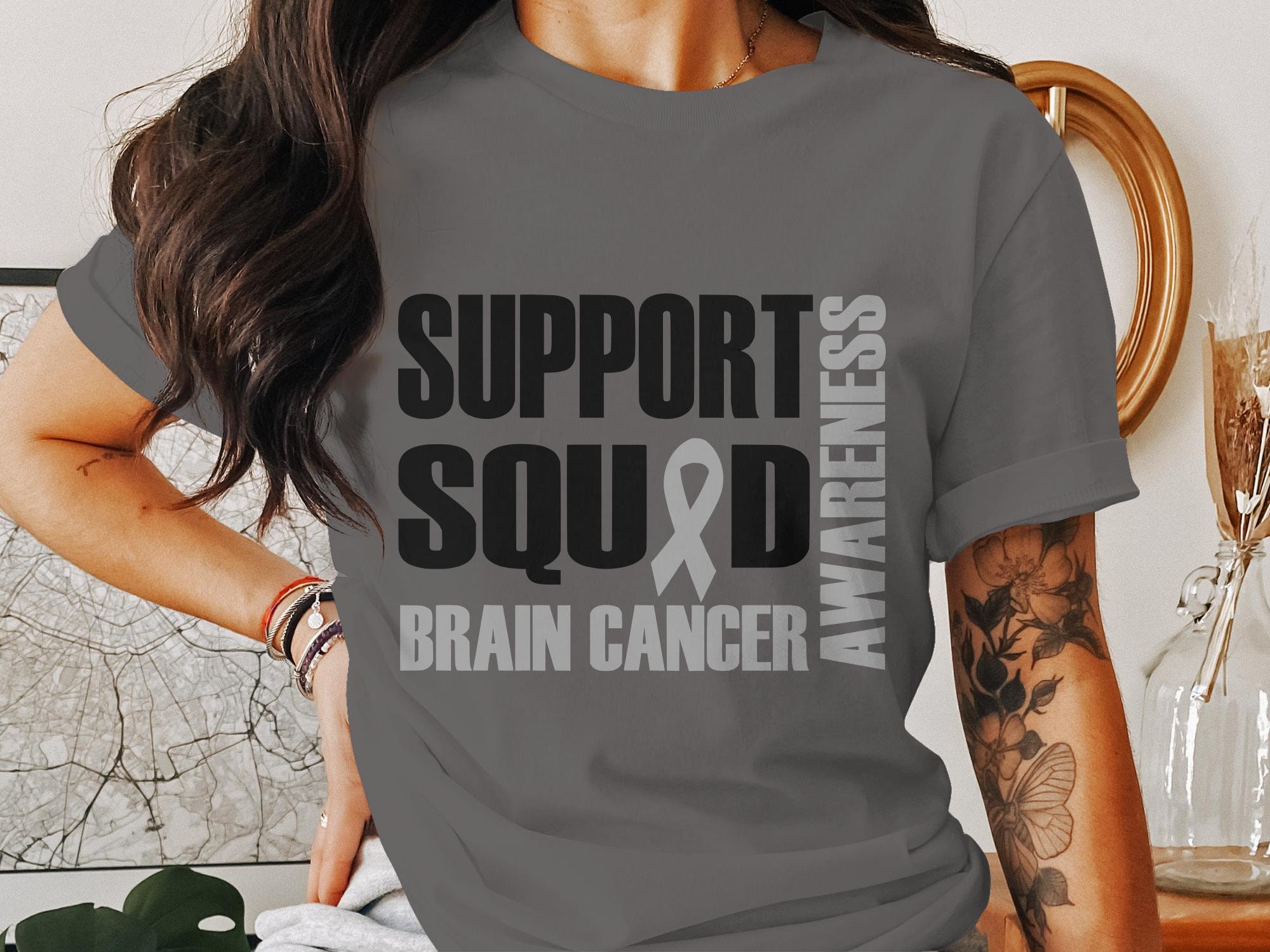 Support Squad Brain Cancer Awareness Png Svg - Etsy