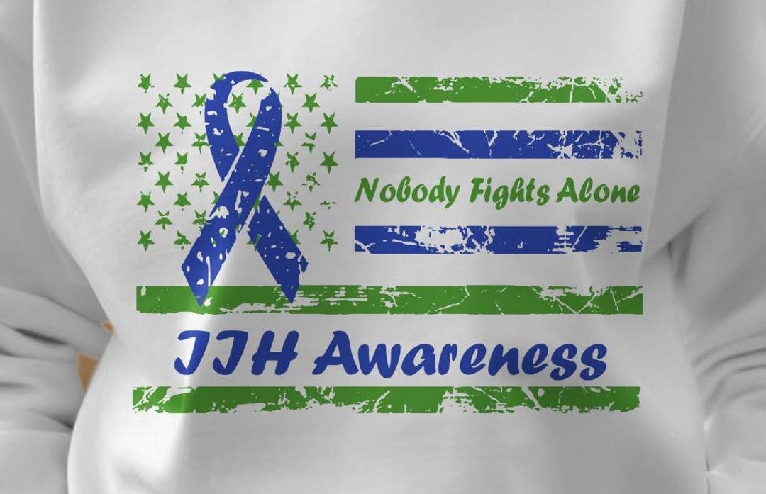 Nobody Fights Alone IIH Awareness Svg Png - Etsy
