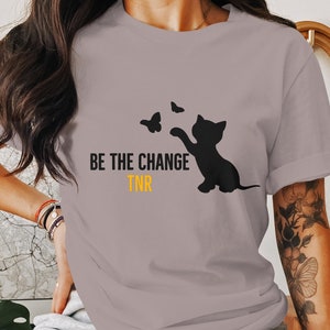 Be the Change Tnr Png Svg - Etsy