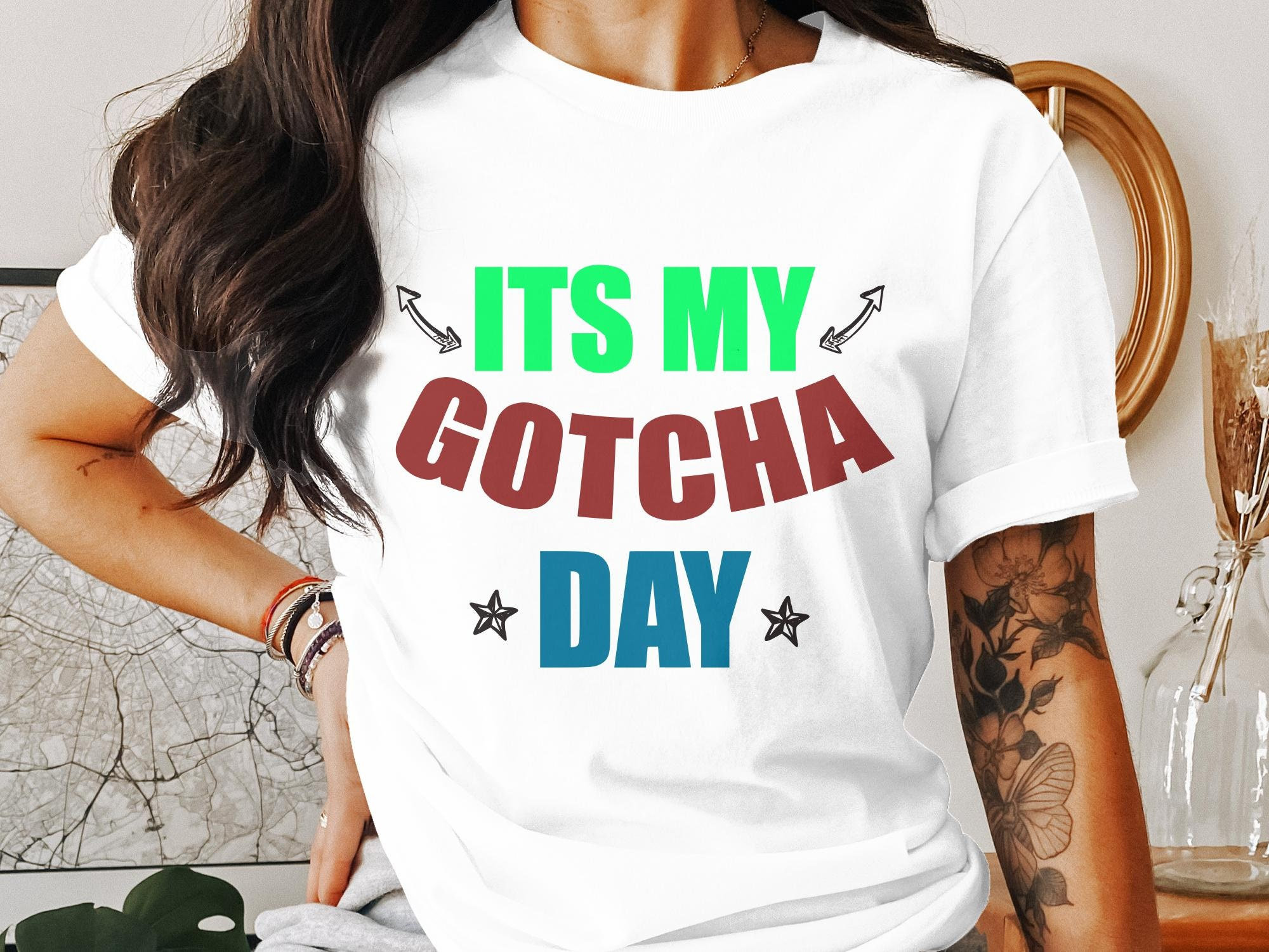 Its My Gotcha Day Png Svg - Etsy