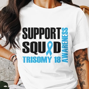 Support Squad Trisomy 18 Awareness Png Svg - Etsy