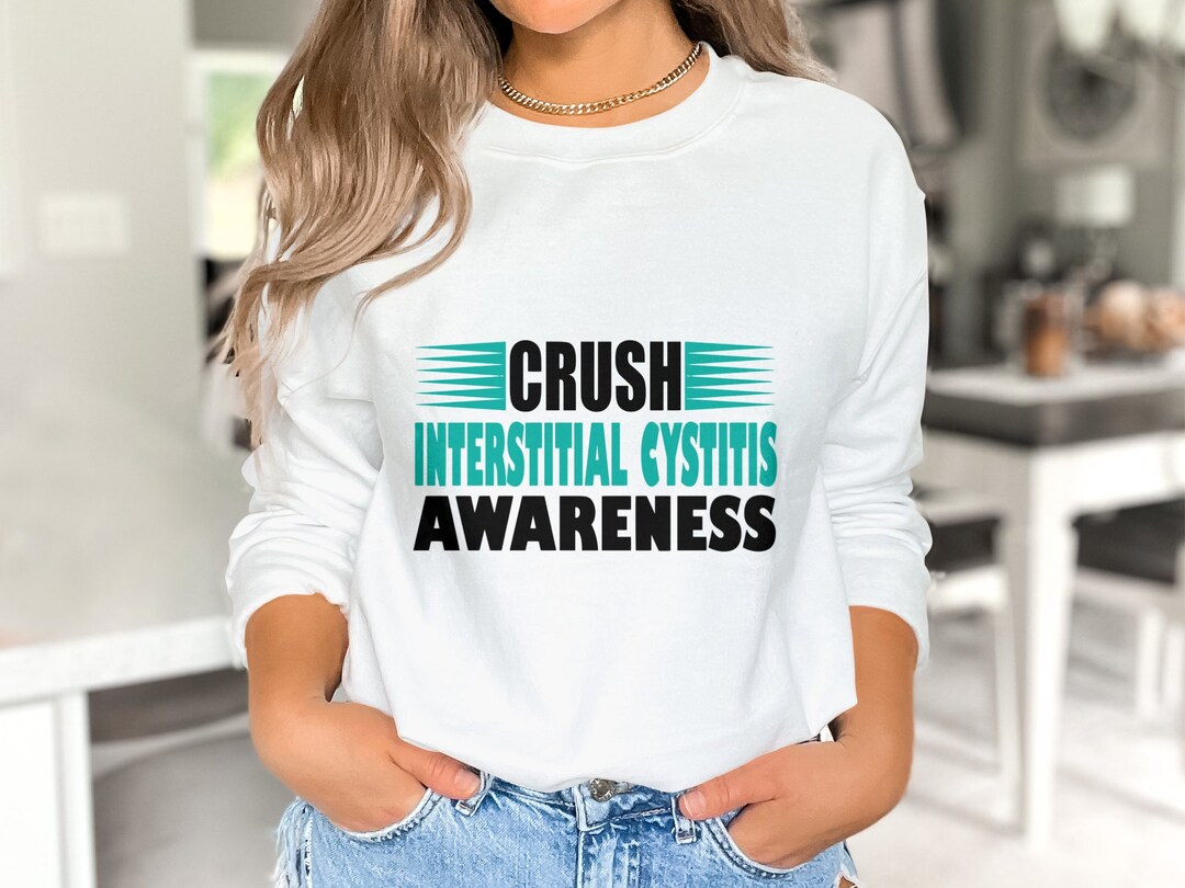 Crush Interstitial Cystitis Awareness Svg Png - Etsy