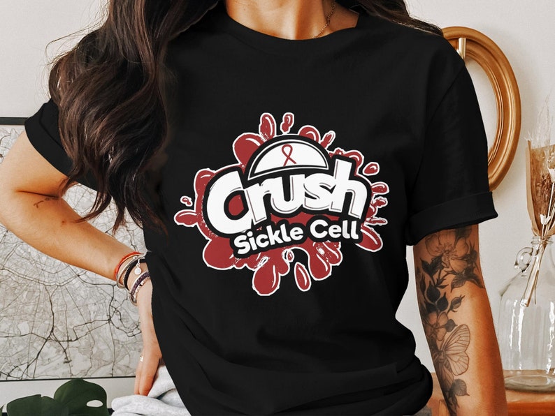 Crush Sickle Cell Png Svg - Etsy