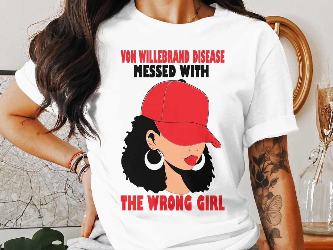 Von Willebrand Disease Messed With the Wrong Girl Png Svg - Etsy