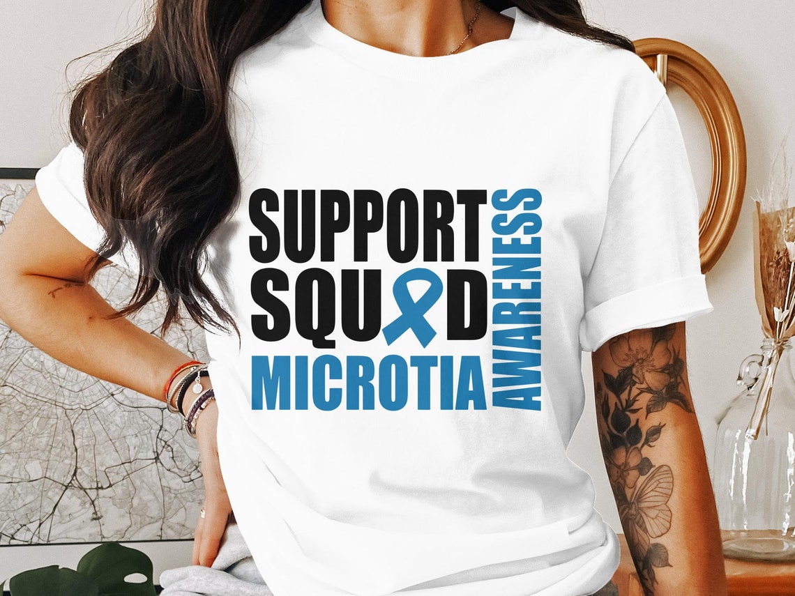 Support Squad Microtia Awareness Svg Png - Etsy