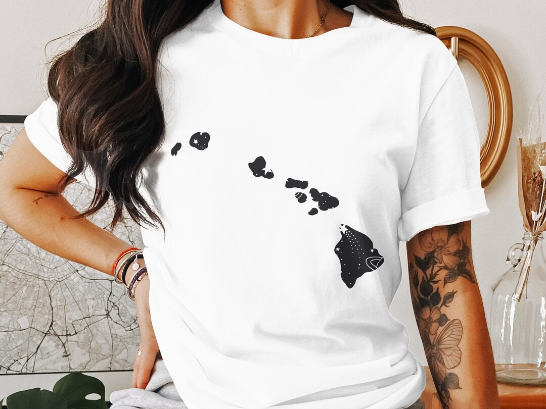 Hawaii Map SVG PNG: State Silhouette (digital Download) - Etsy