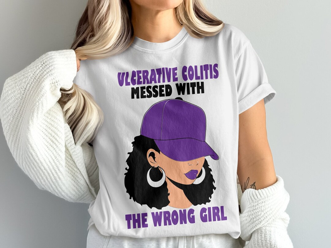 Ulcerative Colitis Messed With the Wrong Girl Svg Png - Etsy