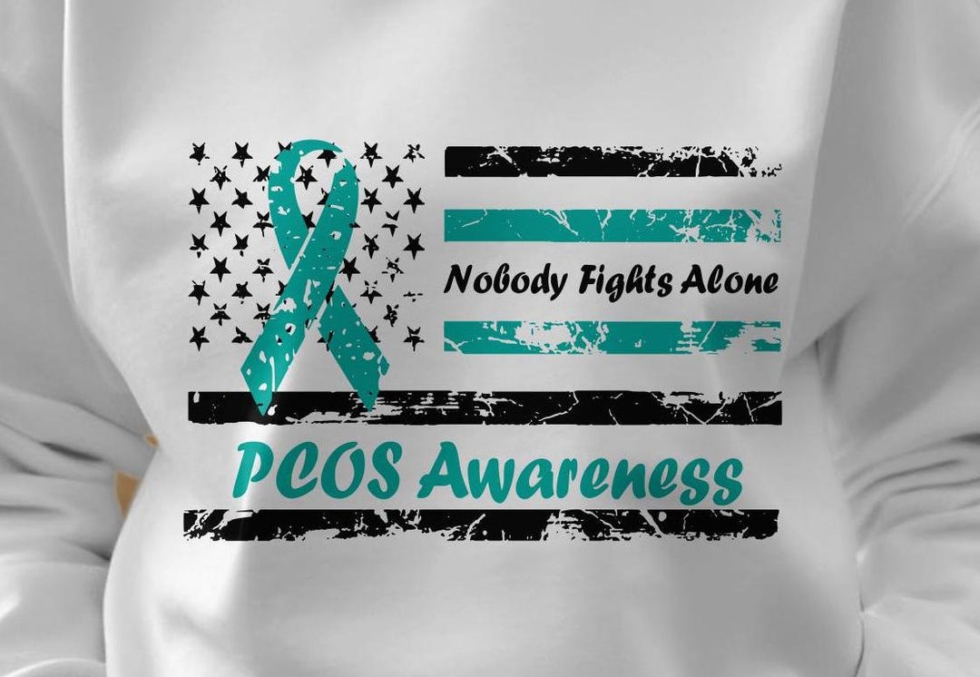 Nobody Fights Alone PCOS Awareness Svg Png - Etsy
