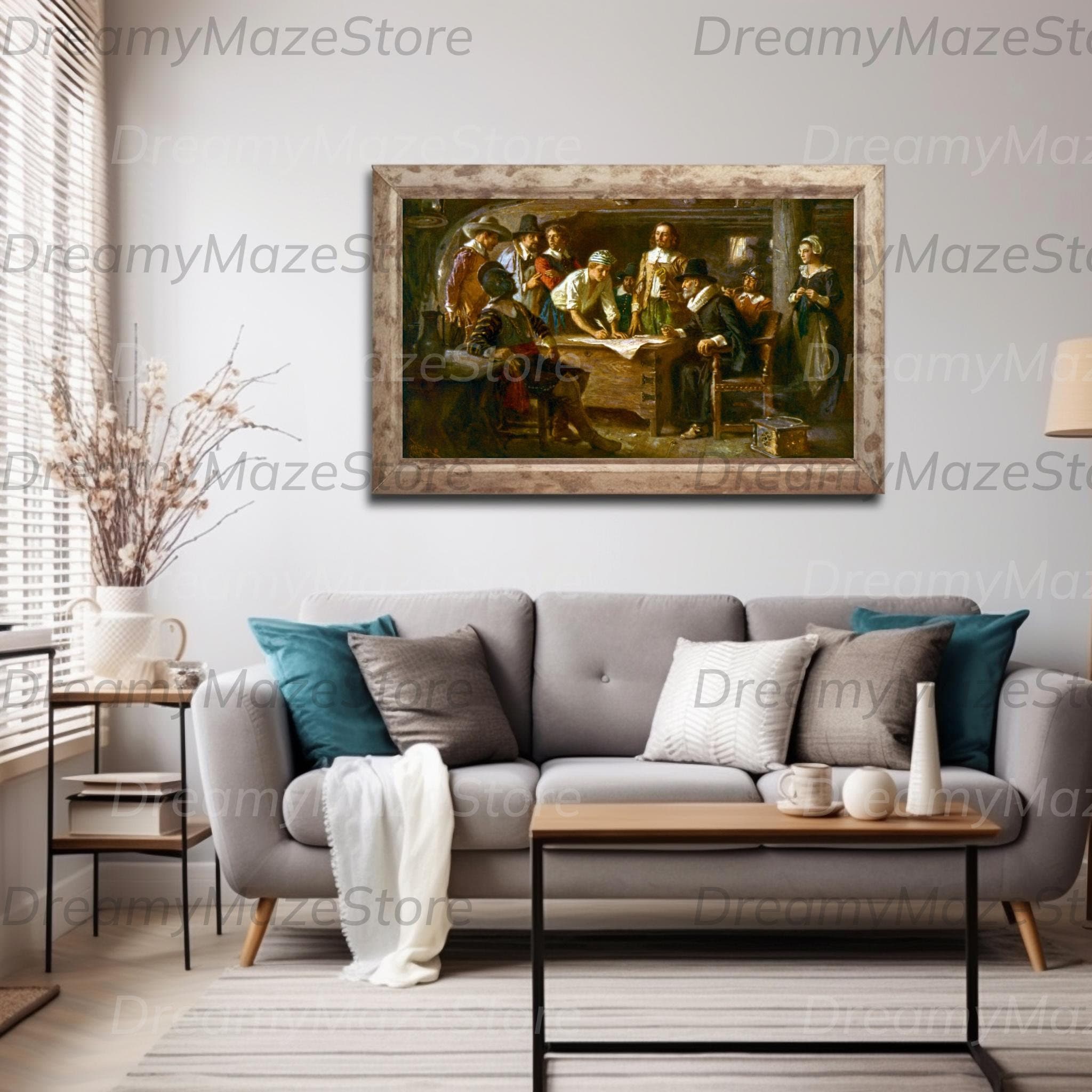 Colonial America Art Collection | Early American History Paintings ...