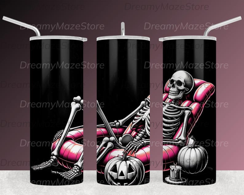 Chillin Skeleton Clipart Instant Download Sublimation Design for ...