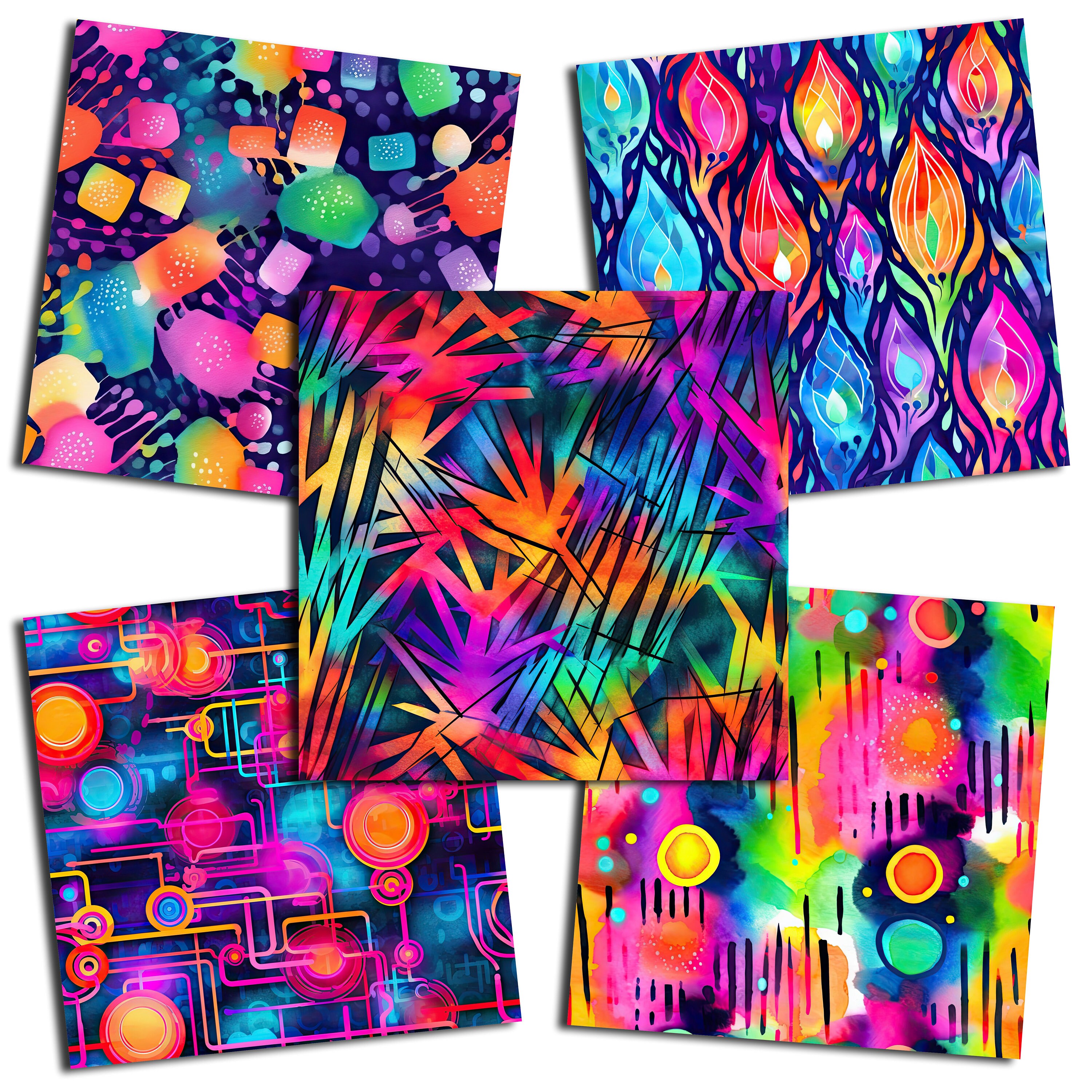 Printable Playtime Digital Paper Pack - Etsy