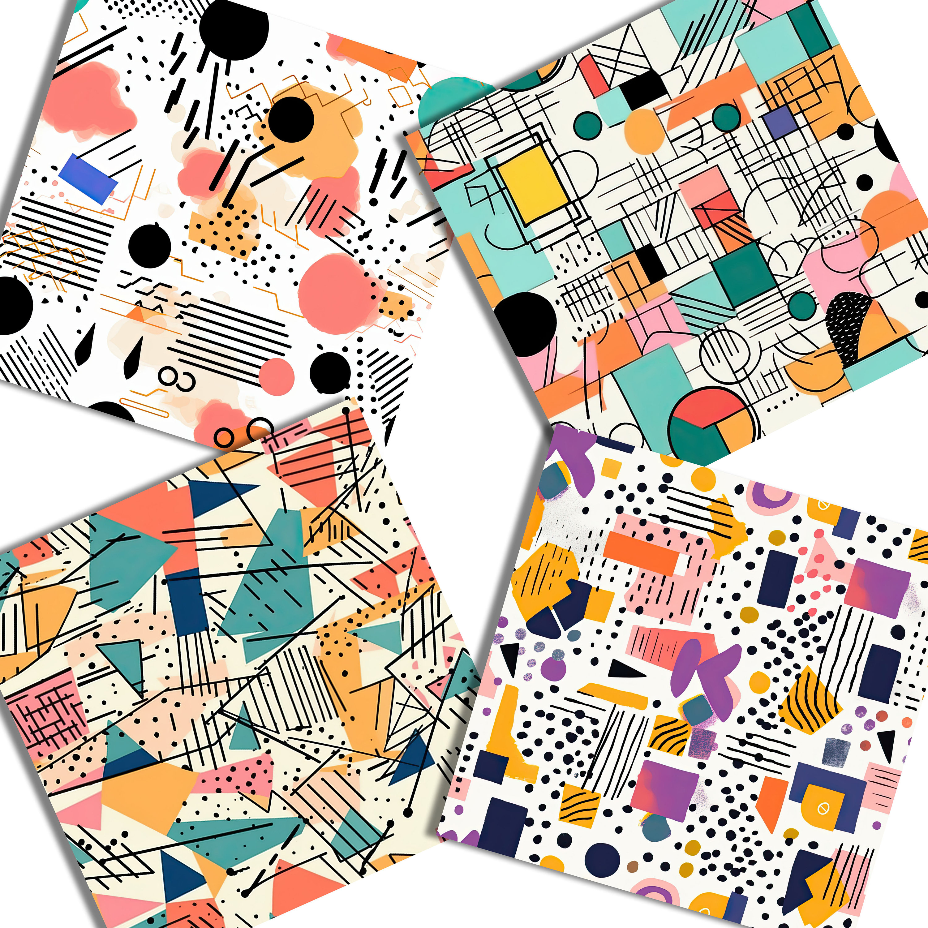 Digital Delights: Digital Printable Paper Pack With 10 Patterns - Etsy