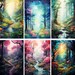 Enchanted Forest Dreamscape Digital Paper Pack - Etsy