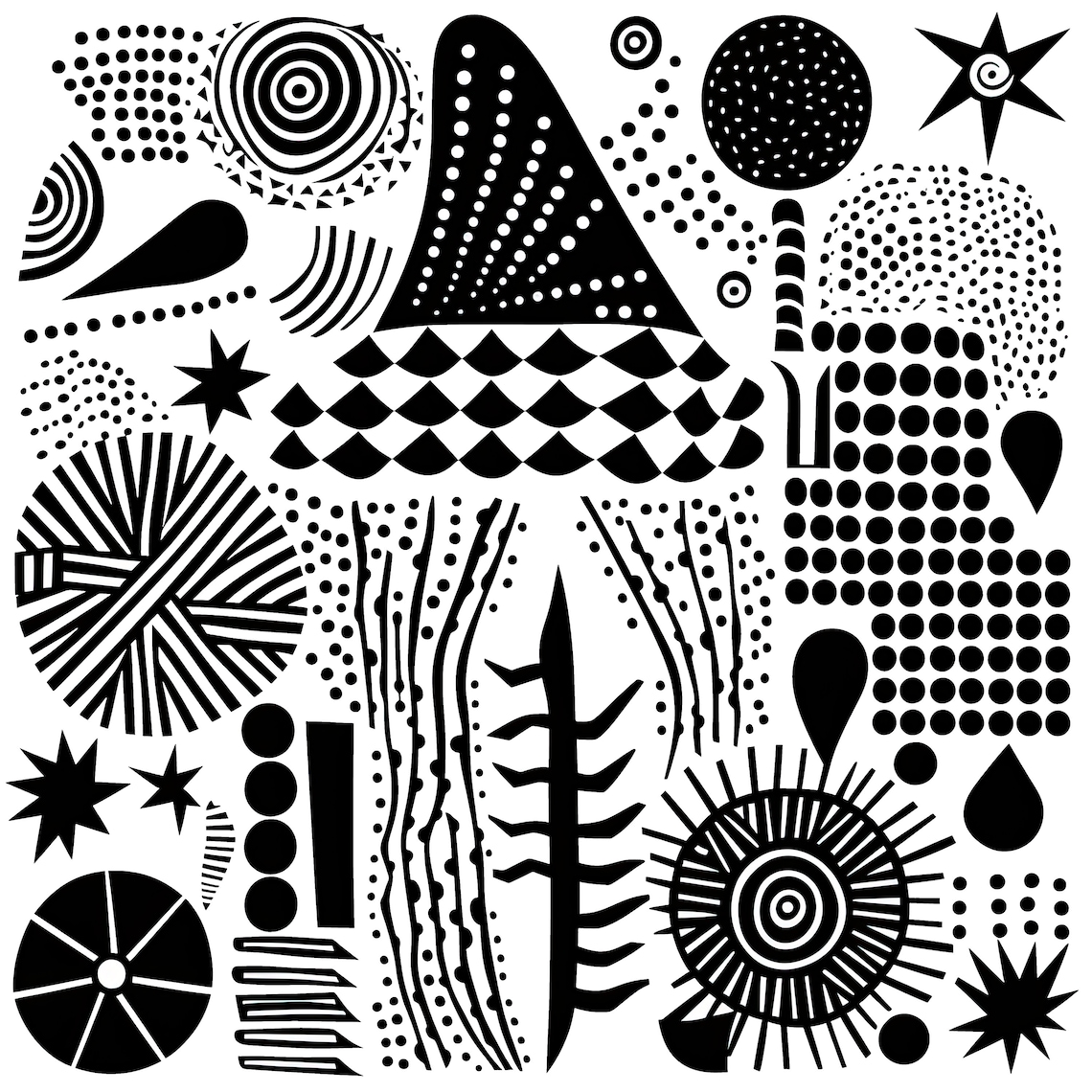 Digital Doodles Paper Pack - Etsy
