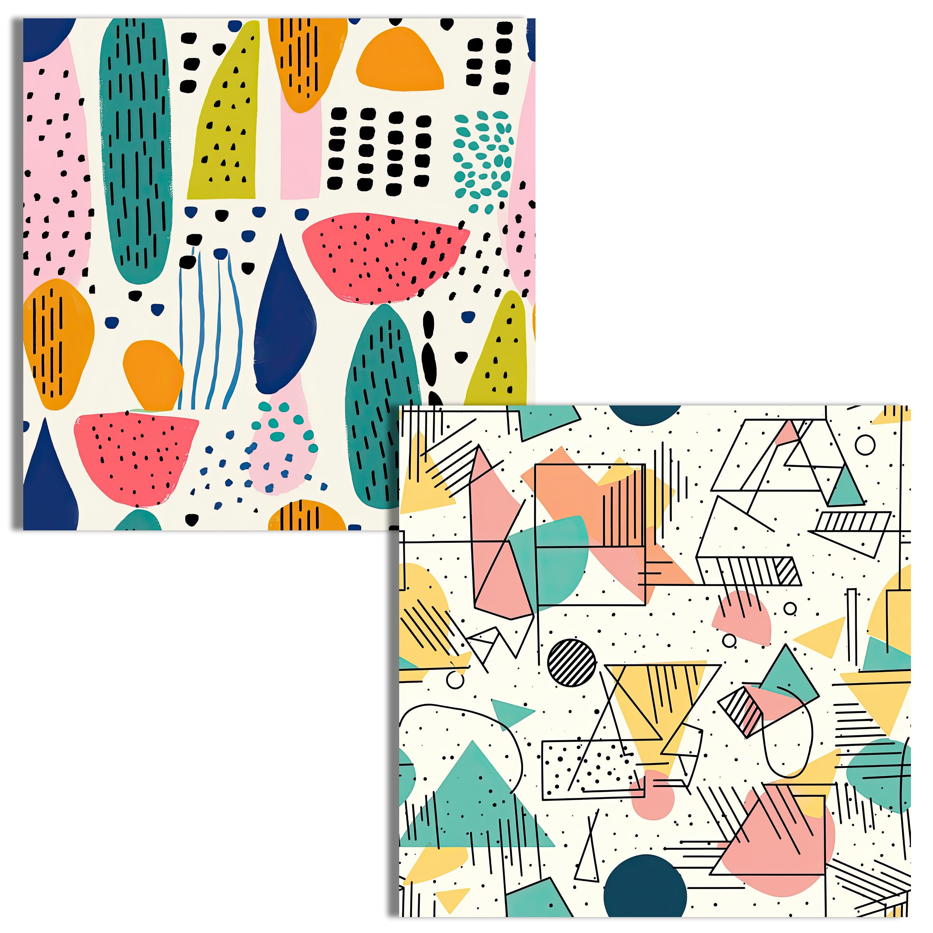 Digital Delights: Digital Printable Paper Pack With 10 Patterns - Etsy