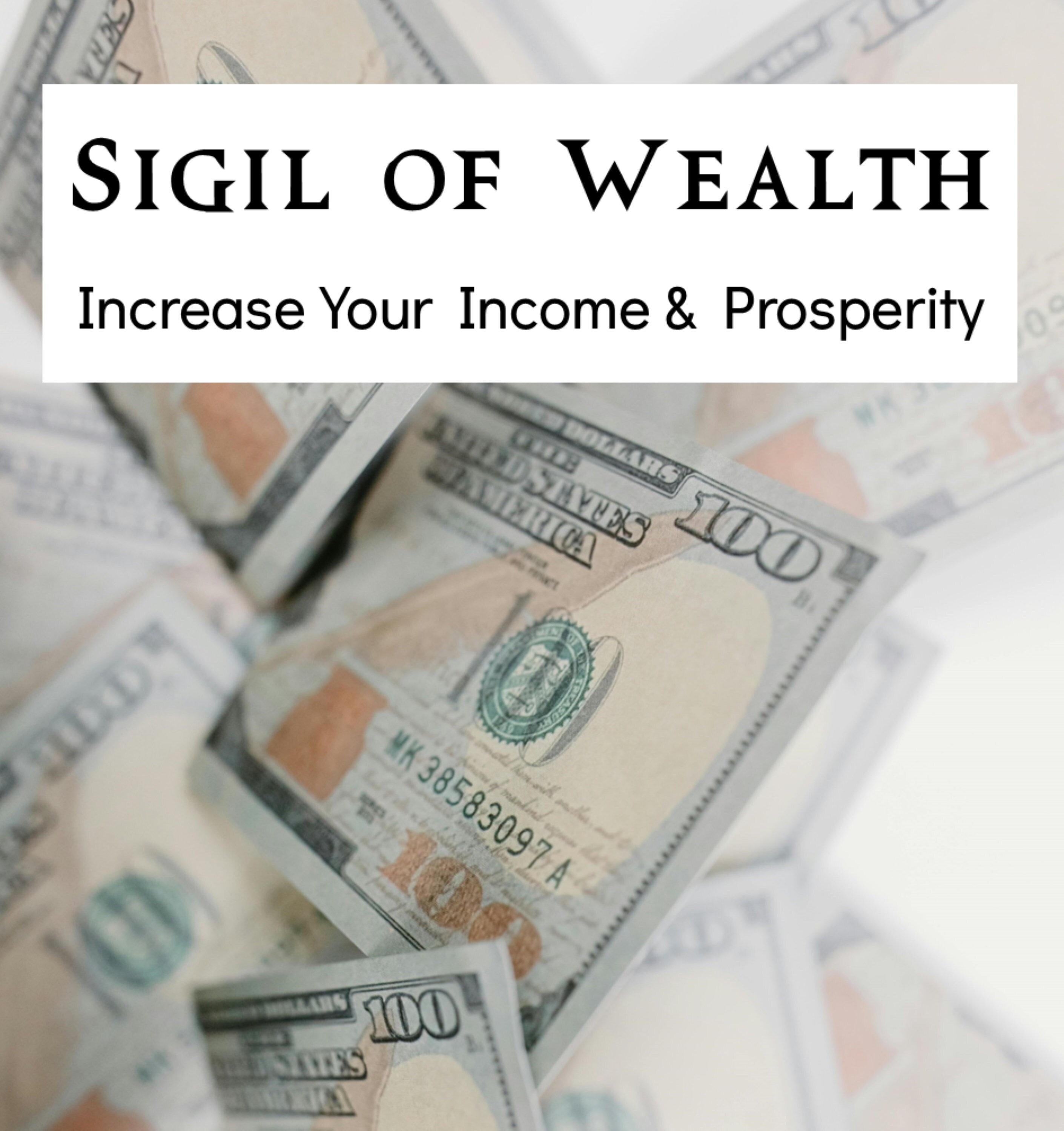 Digital Sigil of Wealth Increase Your Wealth & Prosperity Financial ...