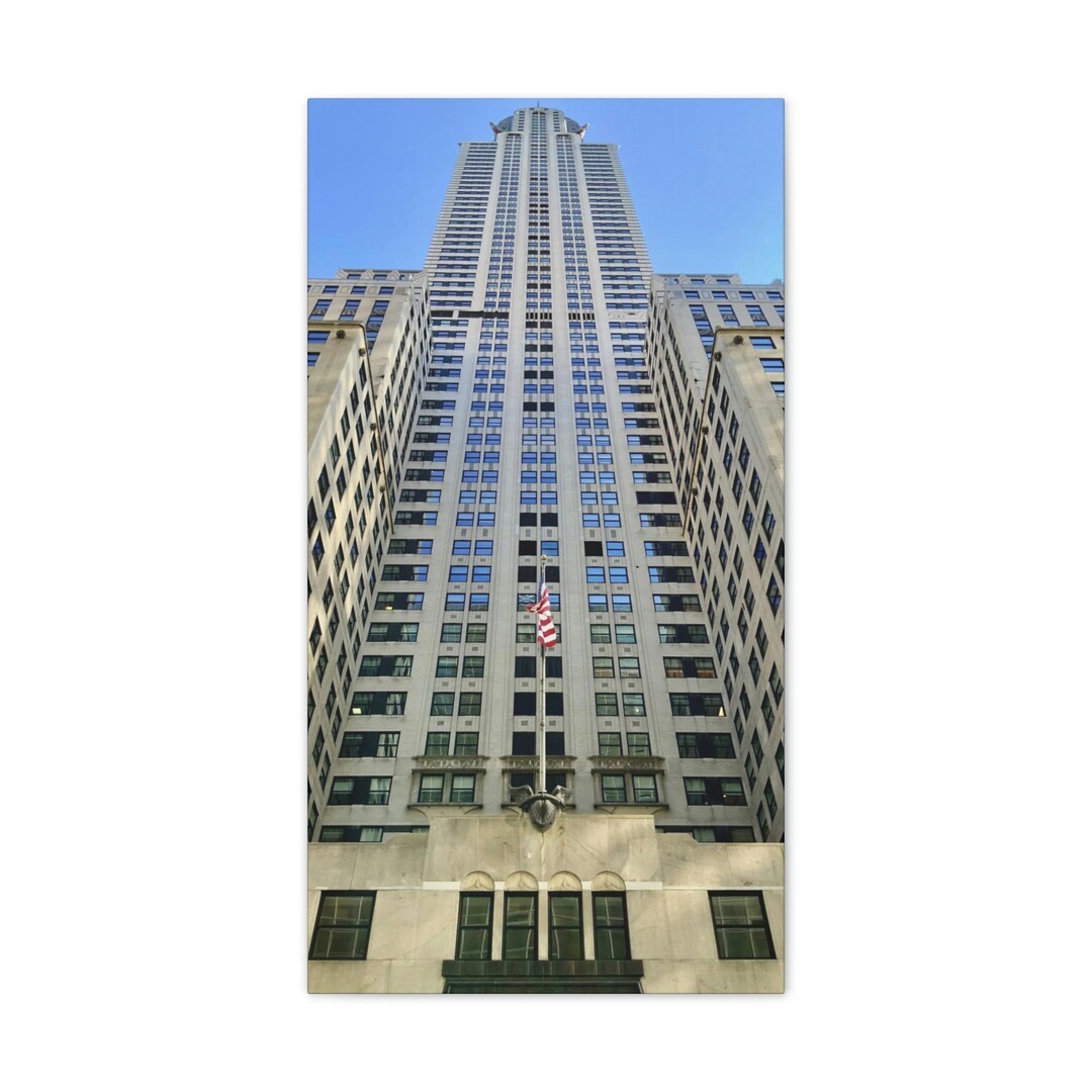 The Chrysler Building, NYC Skyscraper New York City Art Deco ...