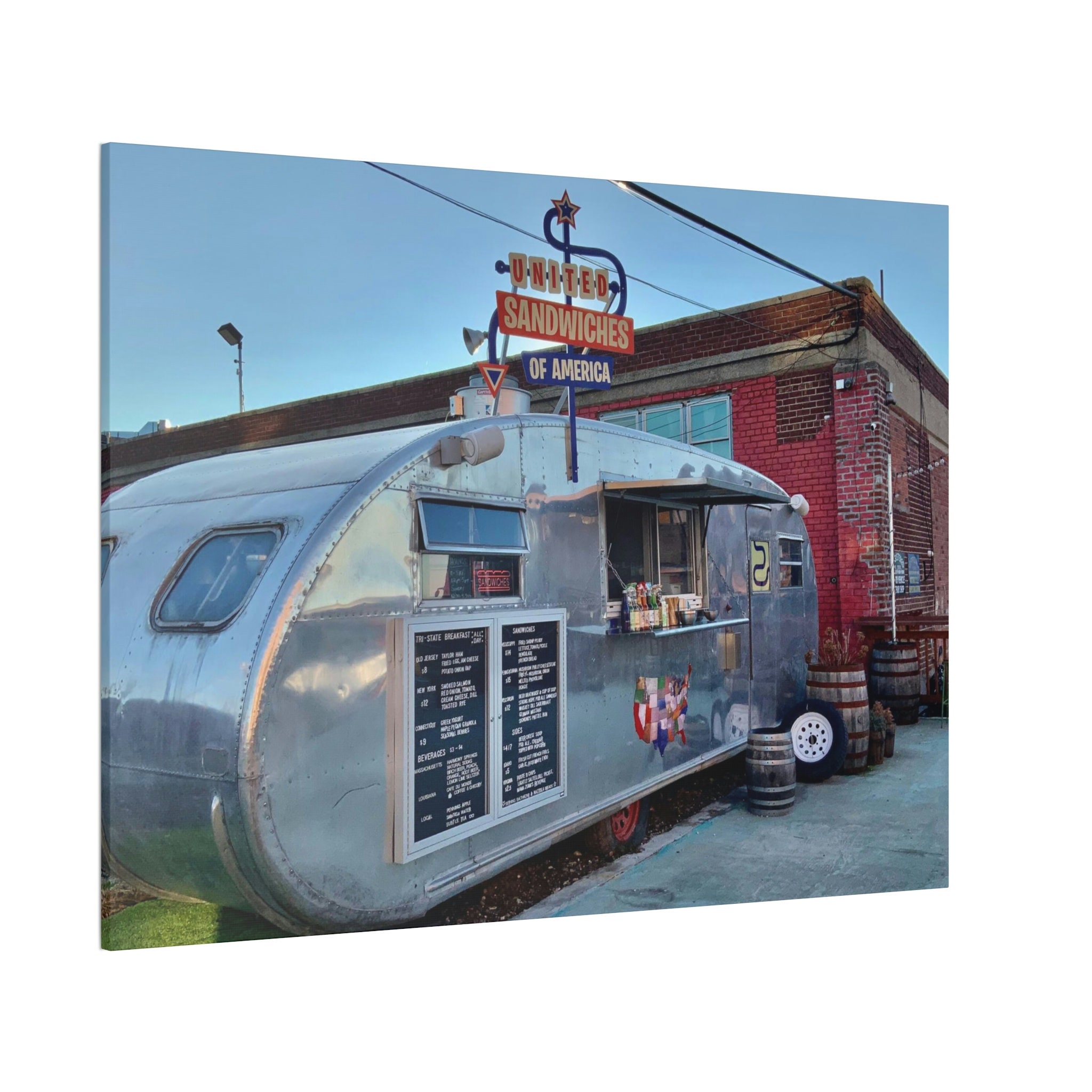Food Truck Sandwich Anyone... Sandwich Shop Brooklyn Restaurant Red ...