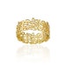14K Gold Five Leaf Flower Ring, 14k Gold Jewelry - Etsy