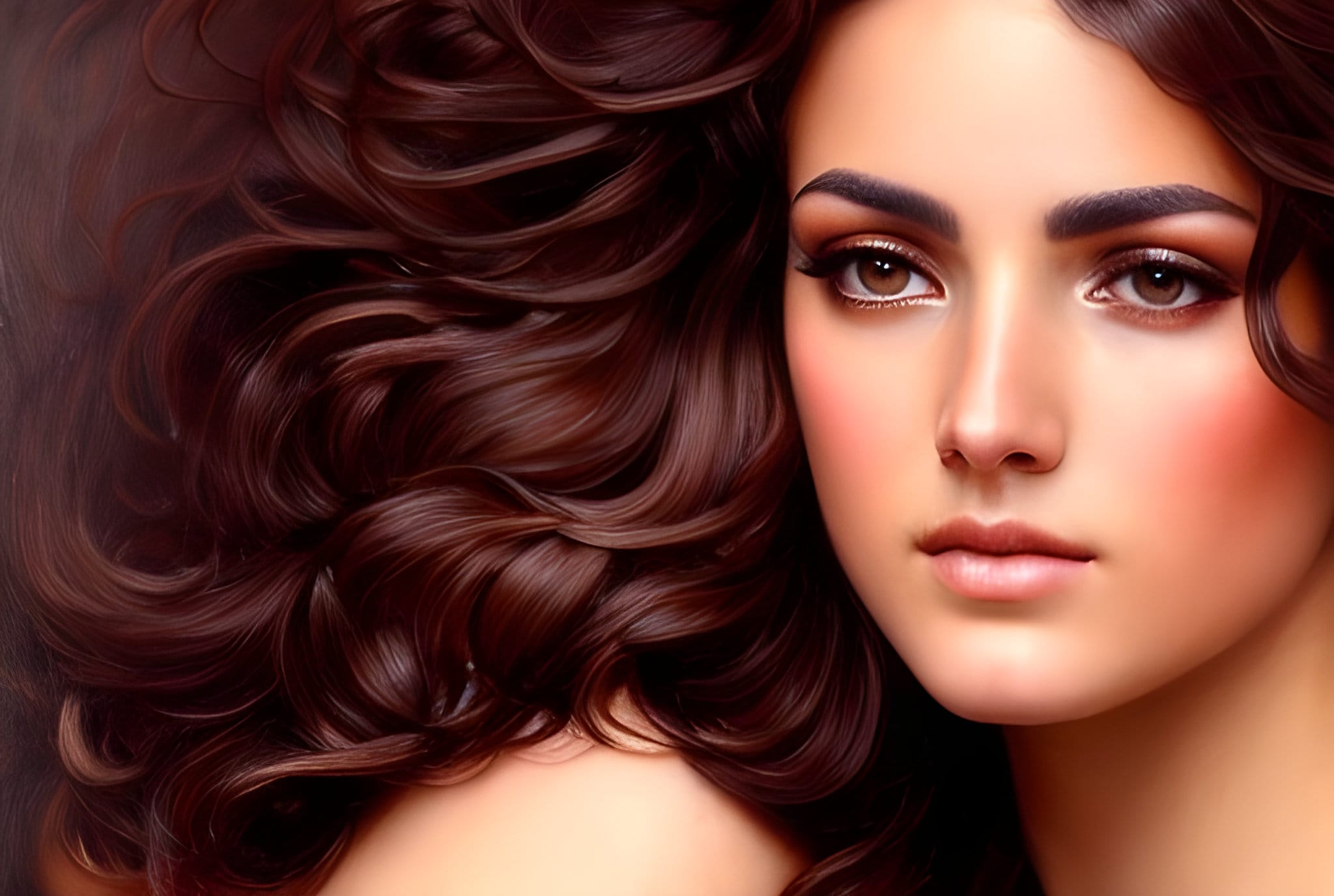 Digital Art | Beautifully Captured: Original Female Portrait Painting ...