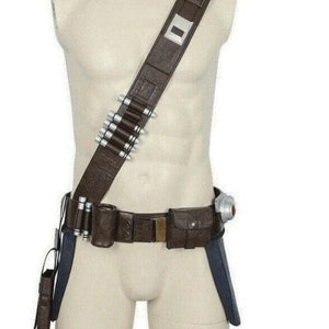Star Wars the Mandalorian Cosplay Belt With Holsters Waist - Etsy