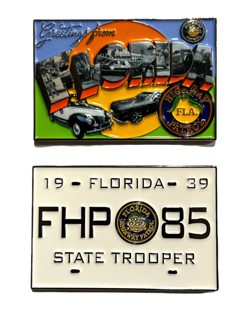 Florida Highway Patrol 85th Anniversary Welcome to Florida Postcard ...