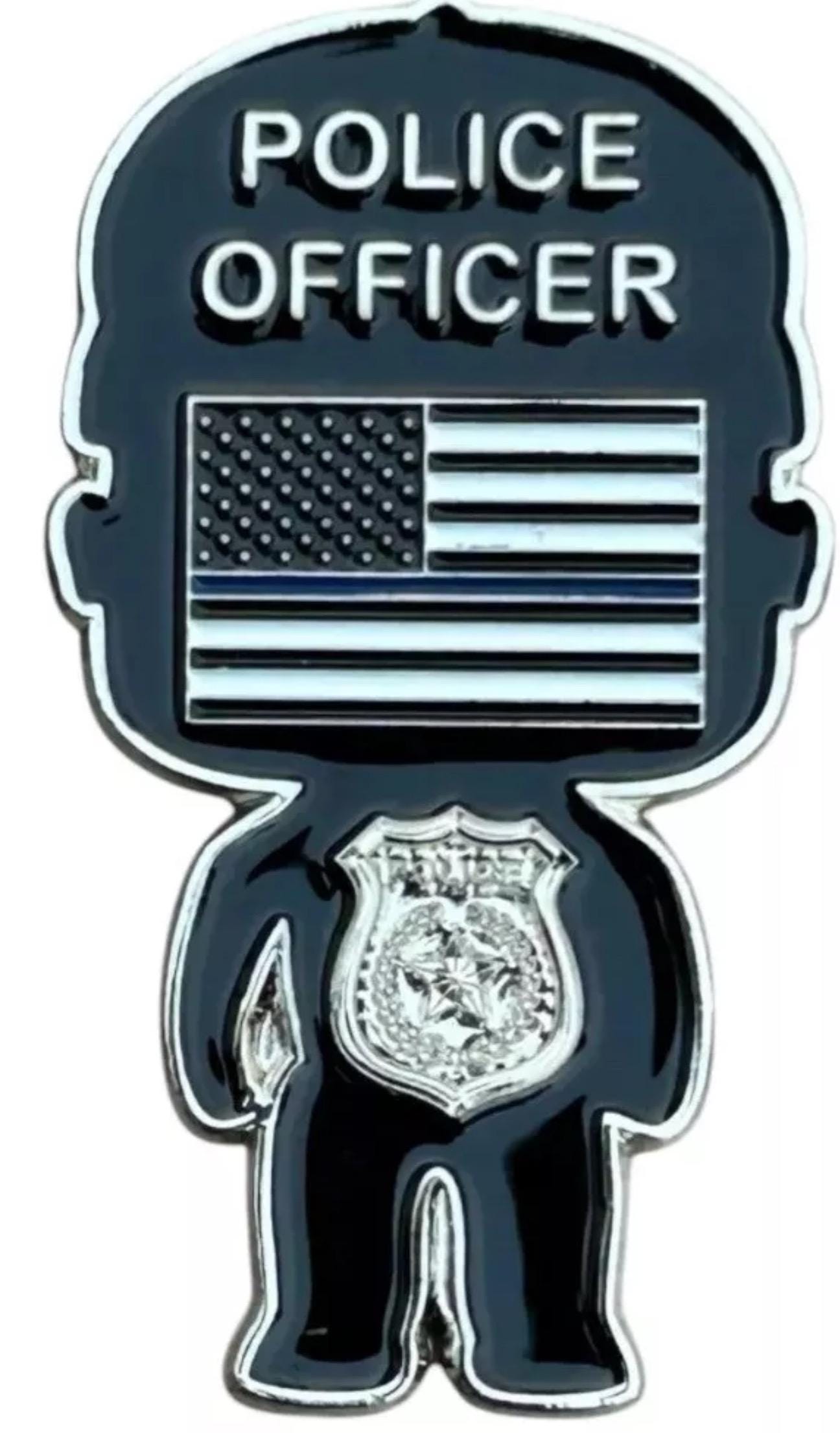 Mini Police Officer Challenge Coin V2: Collectible Cop Gift - Etsy