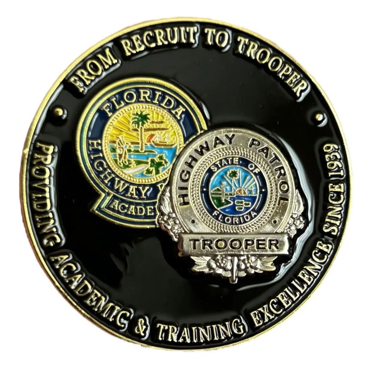 Florida Highway Patrol Training Academy Challenge Coin - Etsy