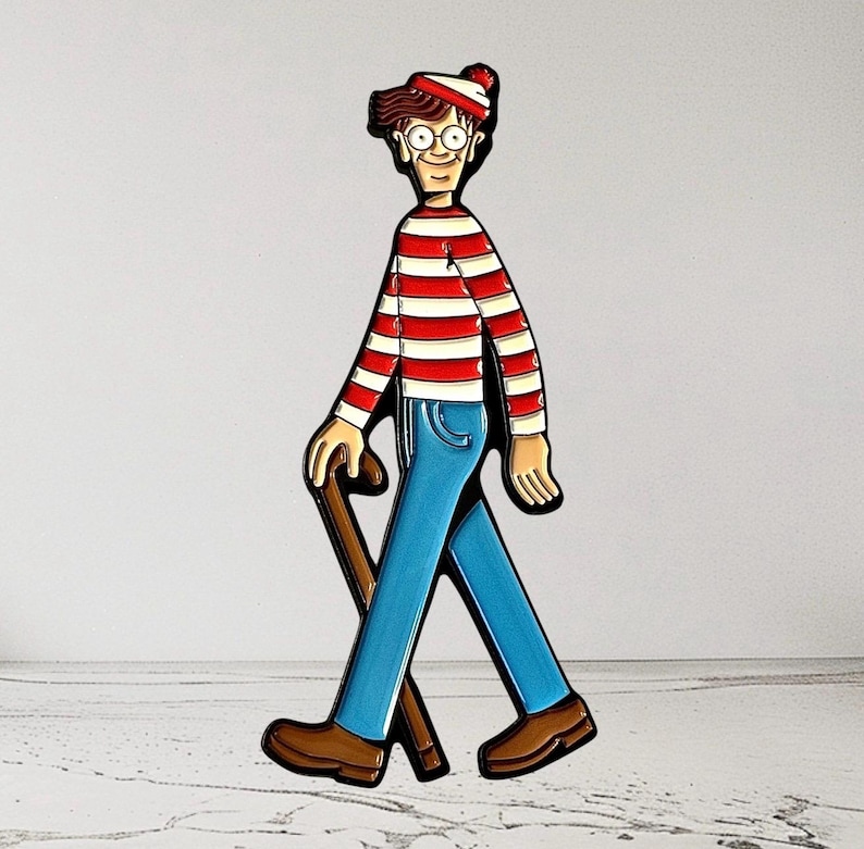 Where’s Waldo Custom 3-inch Challenge Coin Limited Edition Nostalgic ...