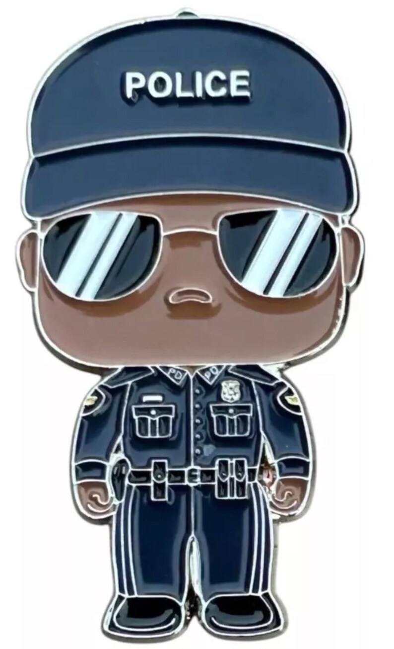 Mini Police Officer Challenge Coin V2: Collectible Cop Gift - Etsy