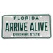 Florida Highway Patrol Green Arrive Alive License Plate FHP State ...