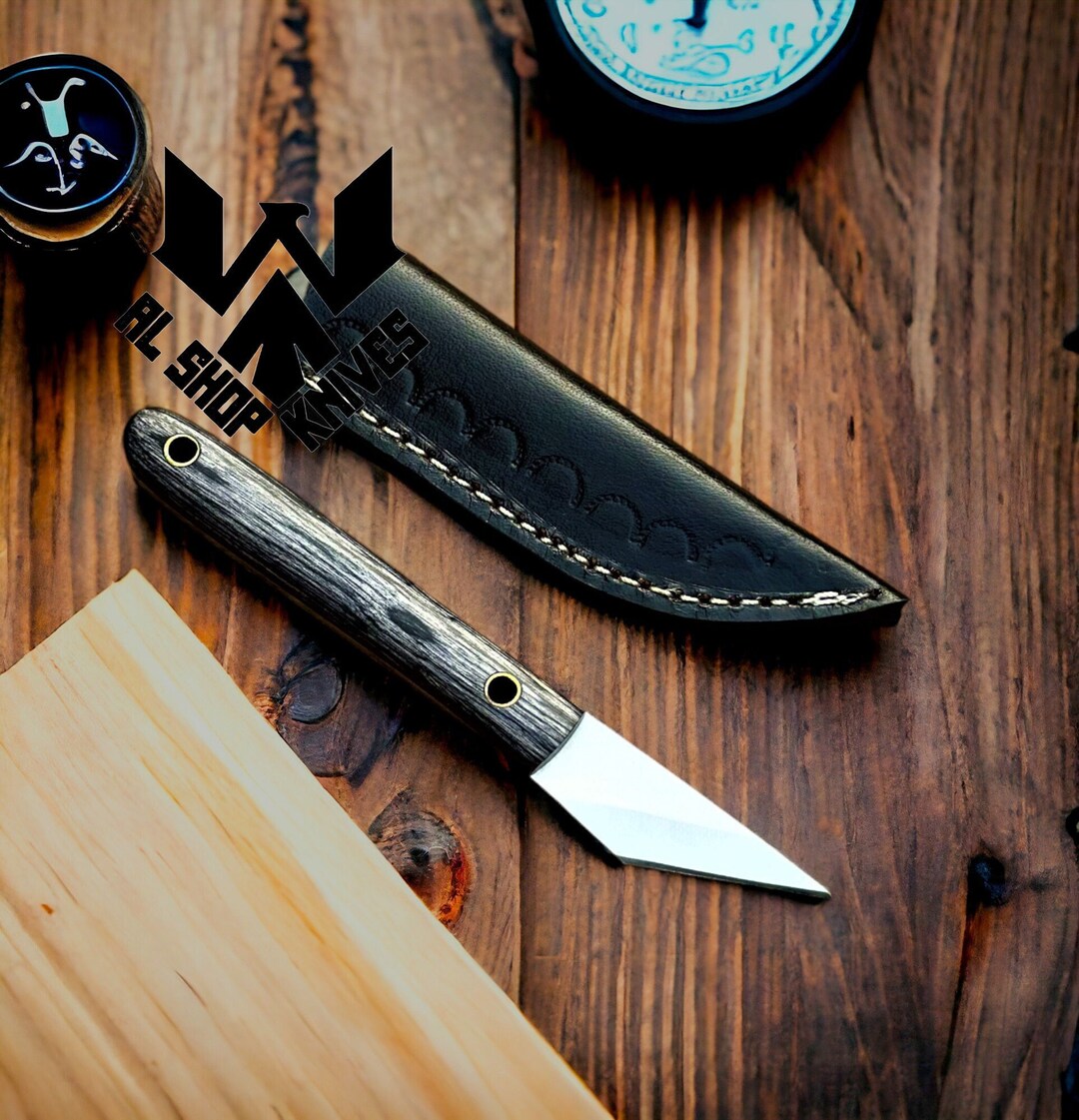 D2 Steel Handmade Neck Knife, Hand Forged EDC Camping Knife, Kridashi ...