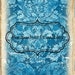 French Blue Shabby Damask Paper Pack, Digital Download, Pattern Paper ...