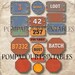 Vintage Industrial Printable Labels | A4 Digital Download | Rusty ...
