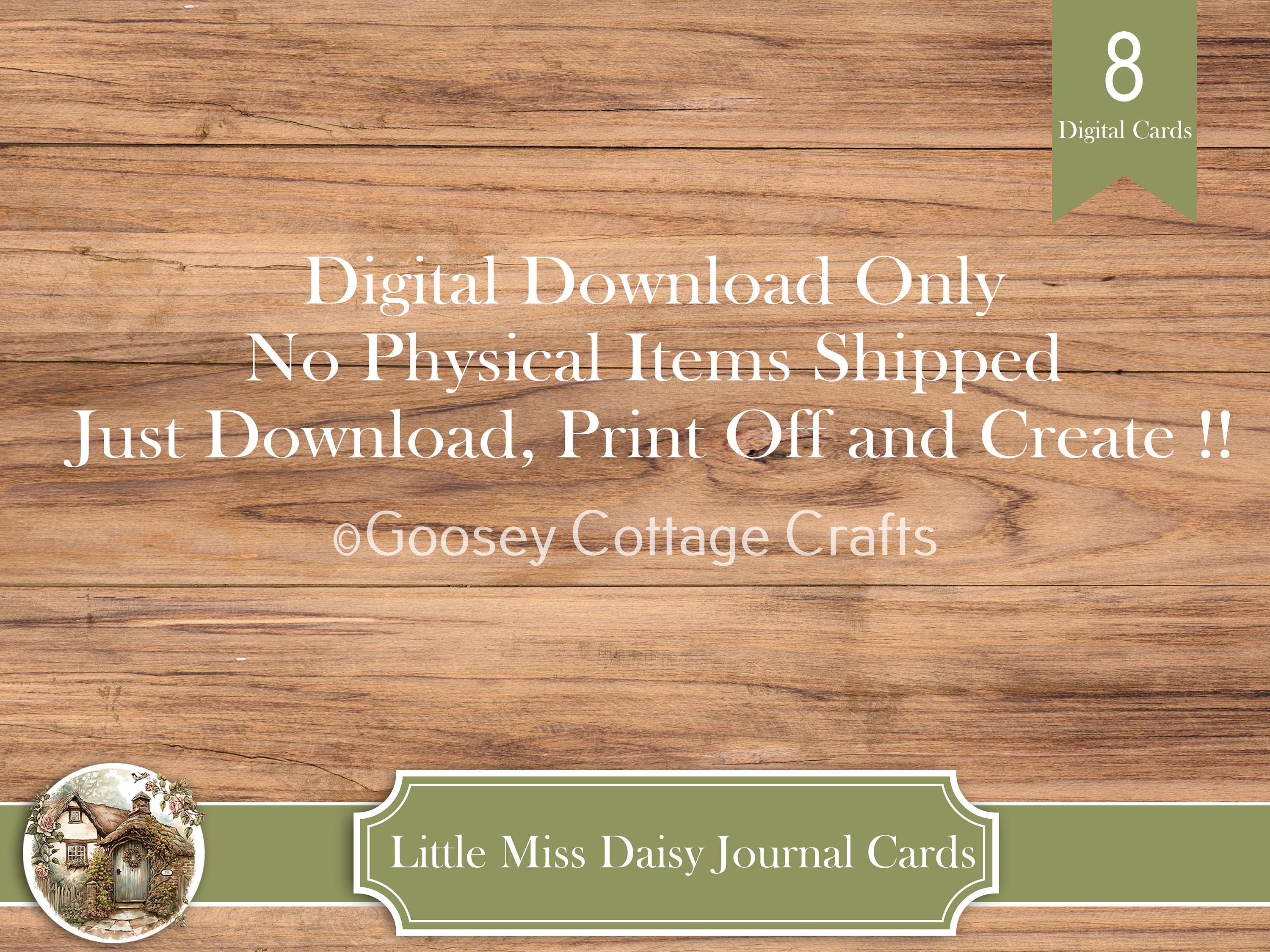 Vintage Little Miss Daisy Junk Journal Ephemera Journaling Cards ...