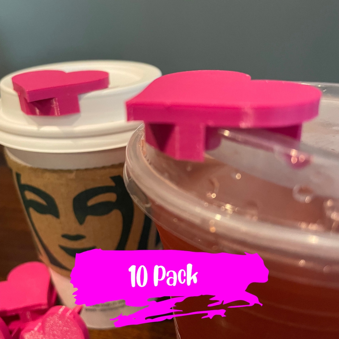 Starbucks Pink Coffee Stopper Set 10 Pack, Pink Starbucks Cups Hole ...
