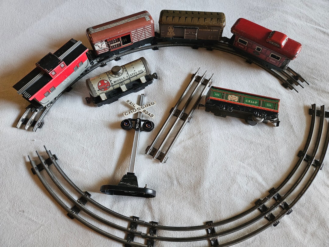 Vintage Lionel 0 Gauge Track and Cars New York Central B&O - Etsy