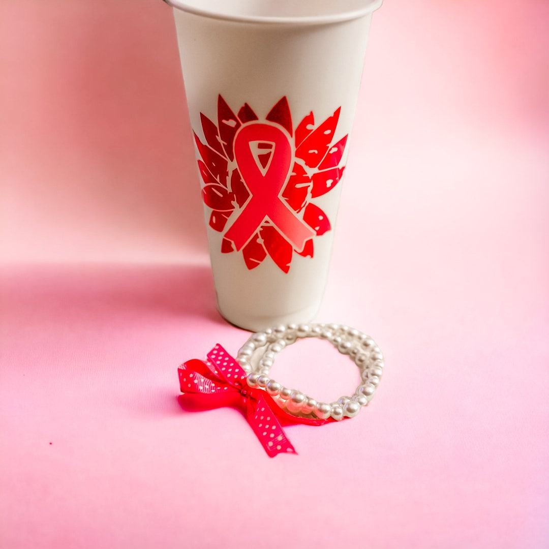 Breast Cancer Cup - Etsy