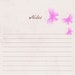 Printable Notepaper, You Get 10 Different Designs for Writing Notes, US ...
