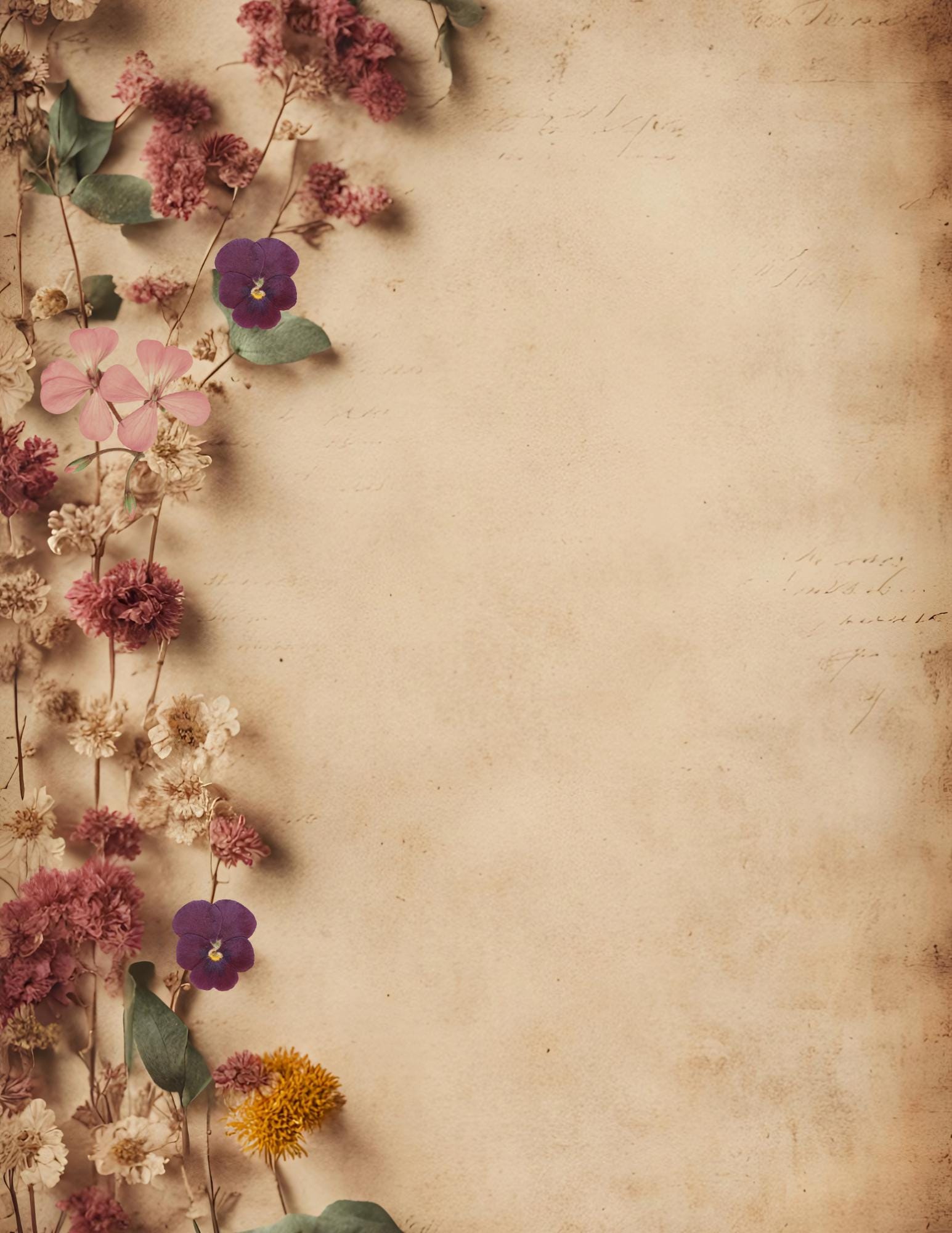 Printable Writing Paper, Vintage Design - Etsy