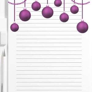 Christmas Writing Paper, Printable, 25 Diferent Designs, US Letter Size ...