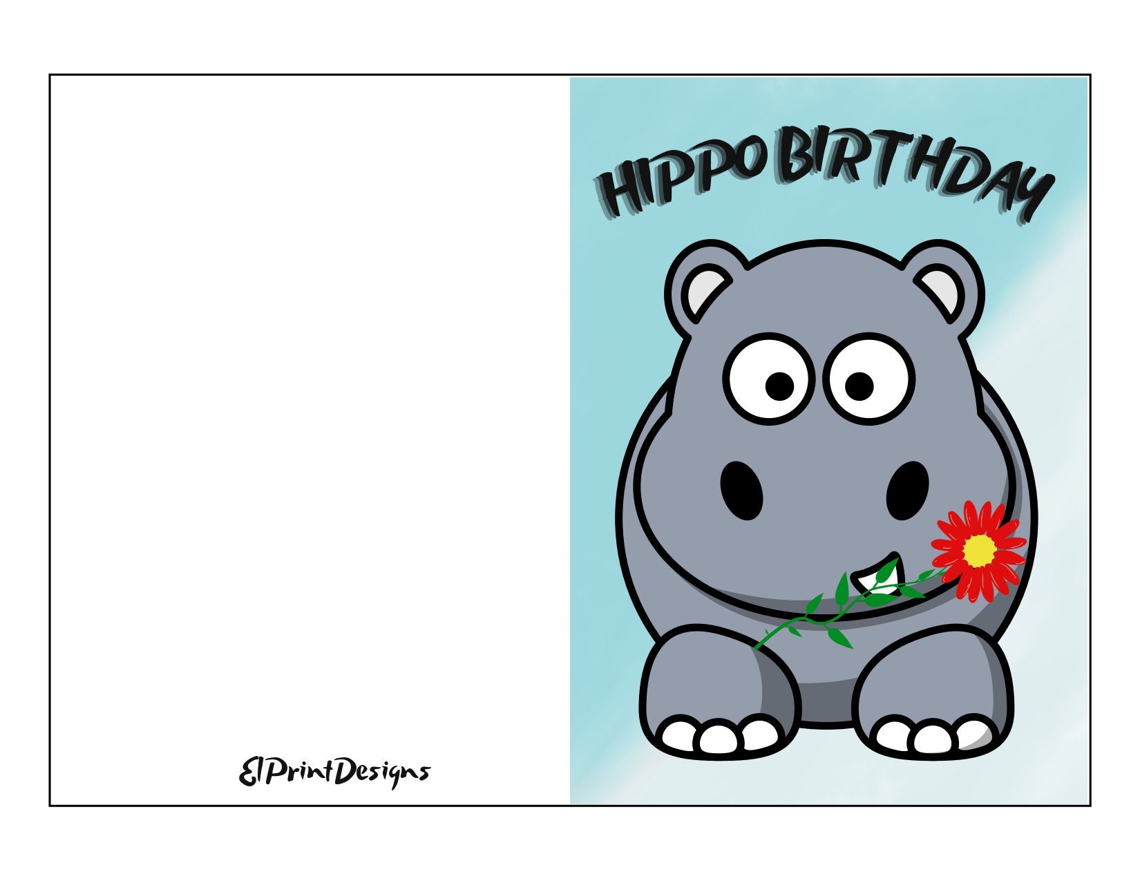 Printable Birthday Cards,funny Printable Happy Birthday Card,fun ...
