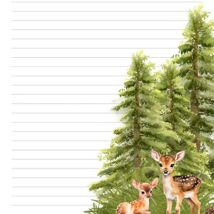 Printable Writing Paper, 5 Designs - Etsy