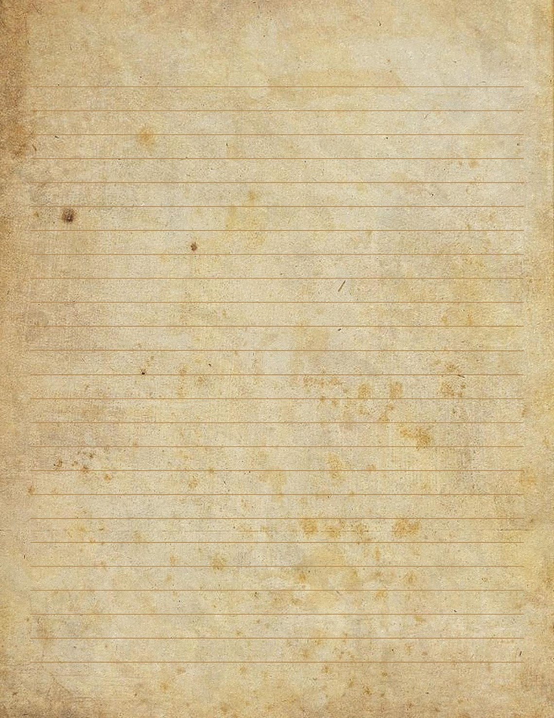 Printable Writing Paper, Vintage Lined Paper, 10 Different Designs - Etsy
