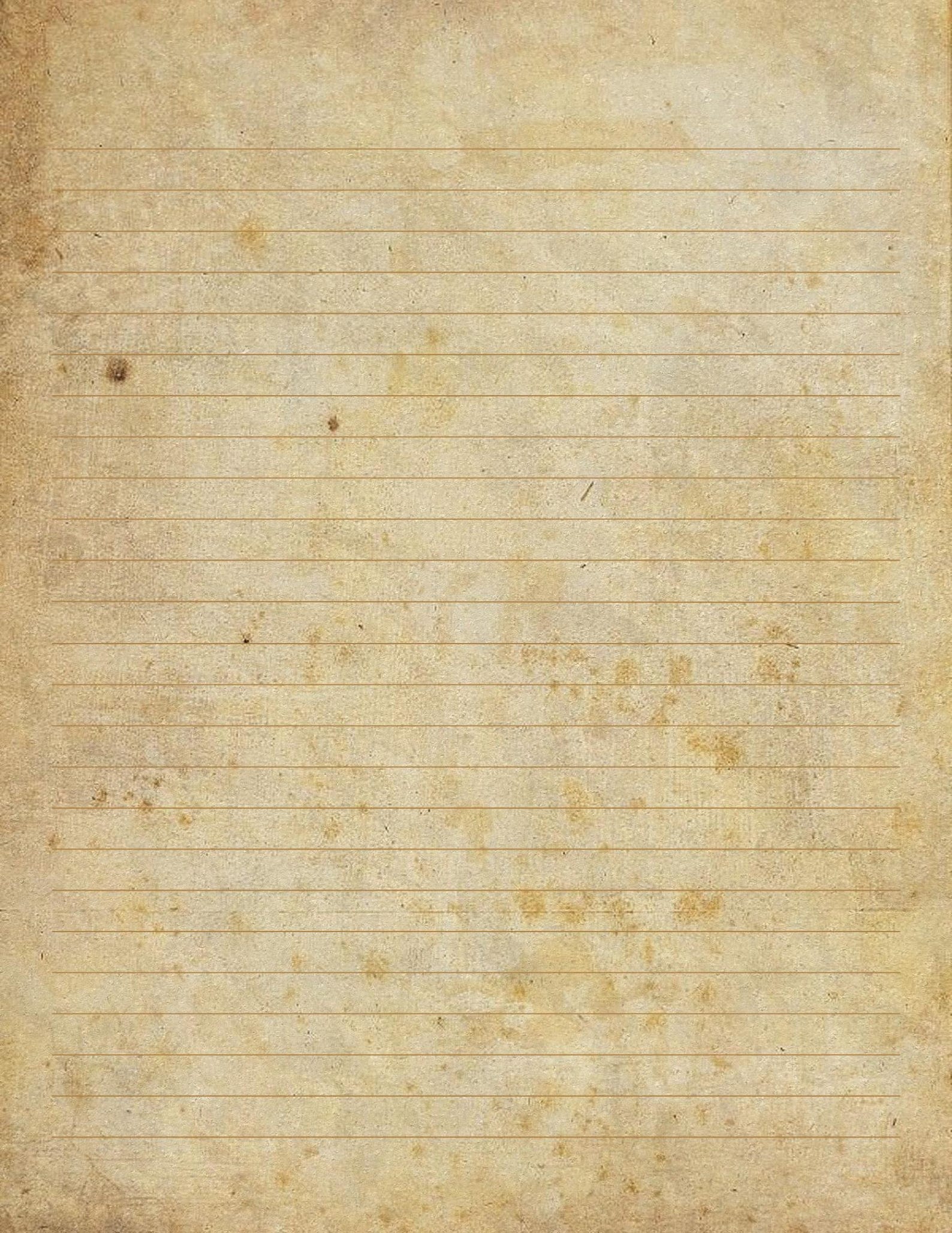 Printable Writing Paper, Vintage Lined Paper, 10 Different Designs - Etsy