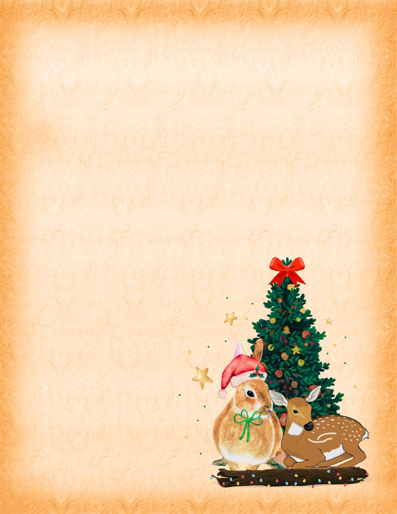 Christmas Writing Paper, Printable, 8 Designs, US Letter Size - Etsy