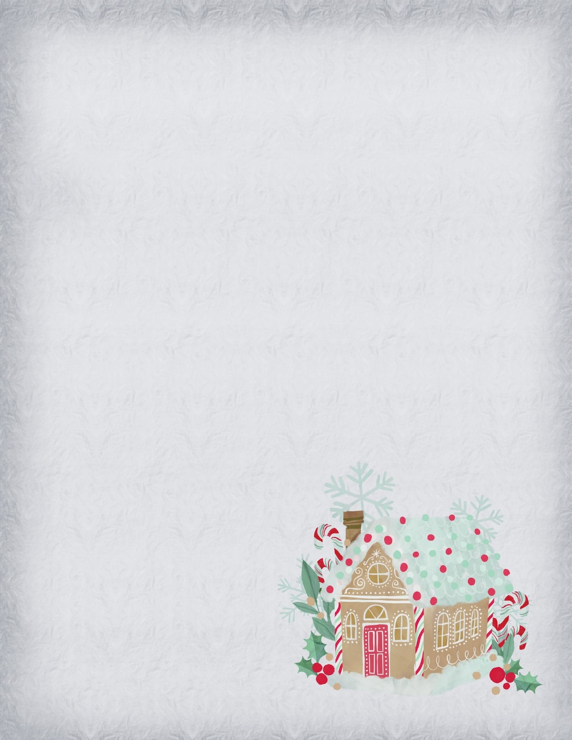 Christmas Writing Paper, Printable, 8 Designs, US Letter Size - Etsy