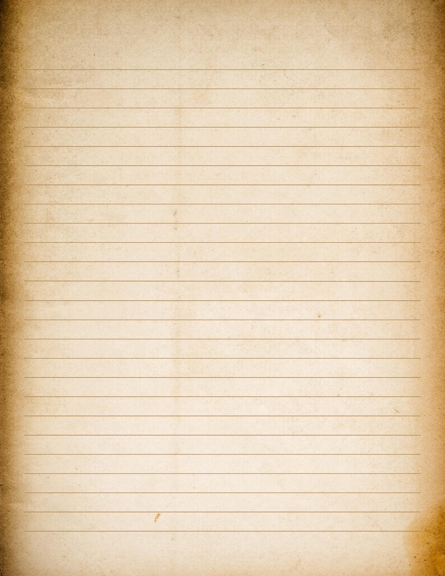 Printable Writing Paper, Vintage Lined Paper, 10 Different Designs - Etsy